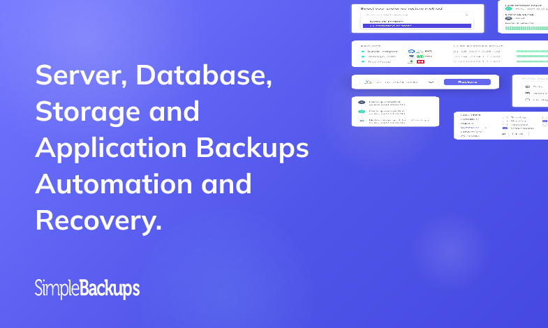 Server, Database, Storage and App Backups Automation and Recovery.
