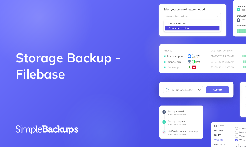 Filebase Storage Backup & Migration